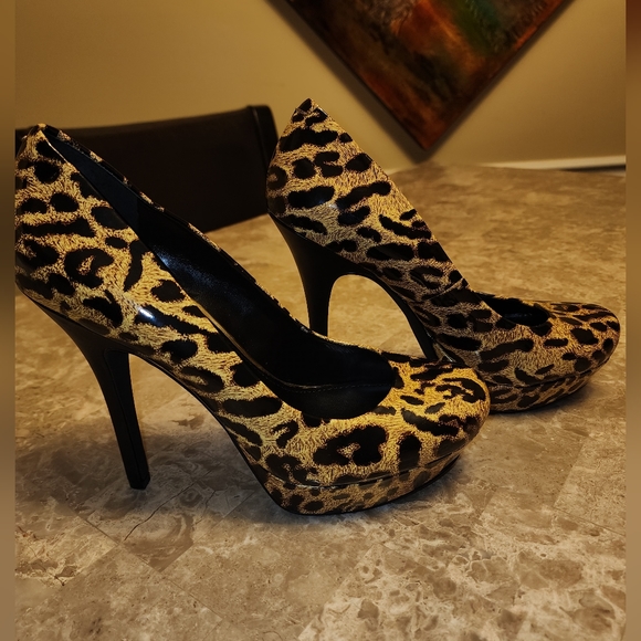 Jessica Simpson | Shoes | Leopard Print Brand New Heels | Poshmark